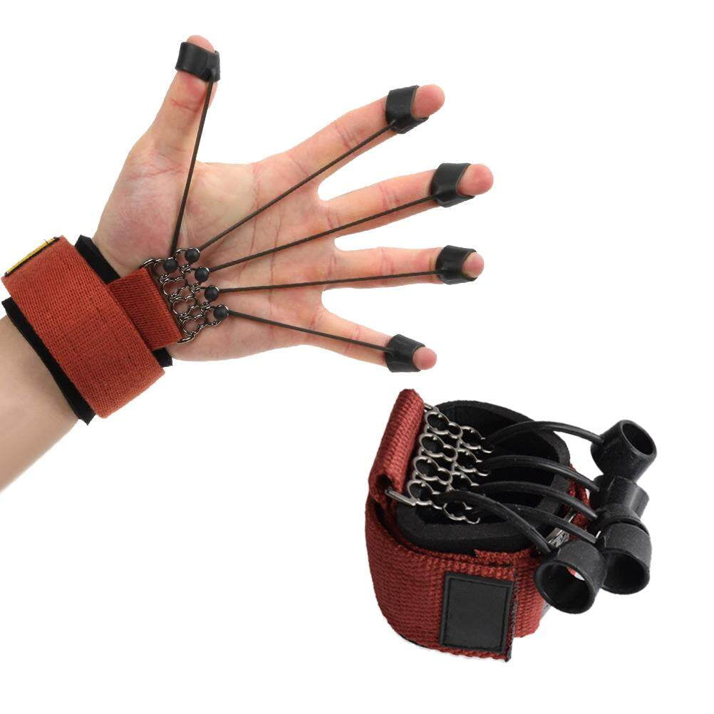 Finger and Hand Extensor Trainer Exerciser with Resistance Band ...