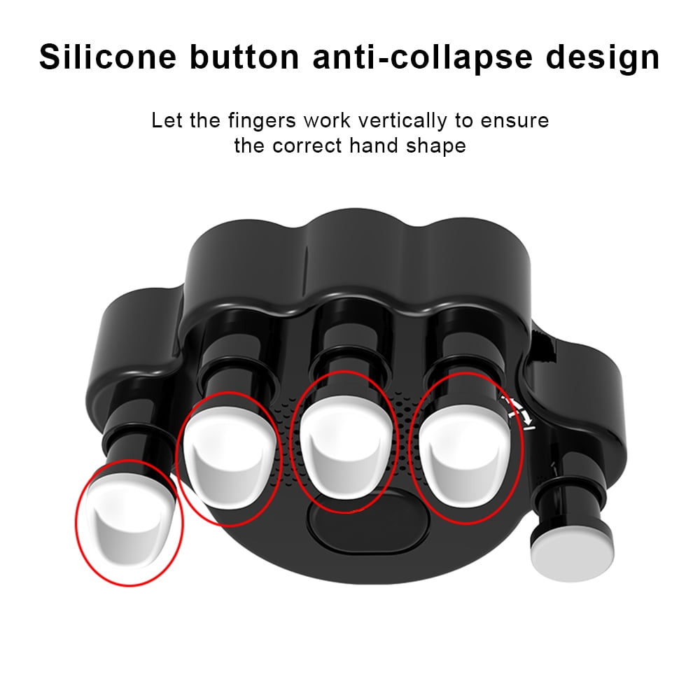 Finger exerciser,Button -slip Hand Built-in Sound Source Tool Piano ...