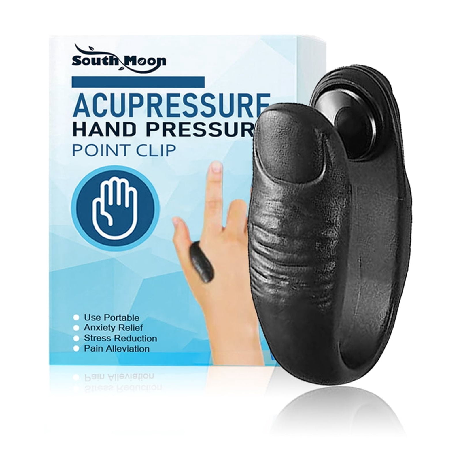 Finger pressure clip for slimming and body shaping, massage to relieve ...
