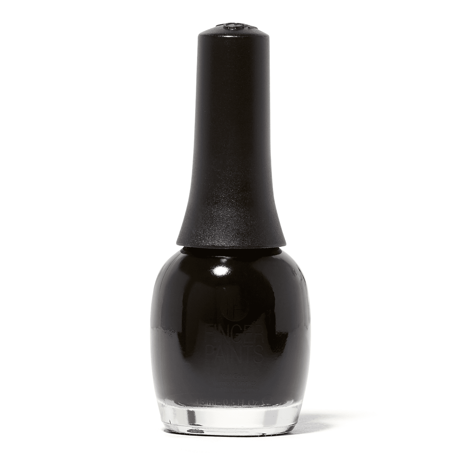 FingerPaints Black Expressionism Nail Color, Black Nail Polish, .5 Oz ...