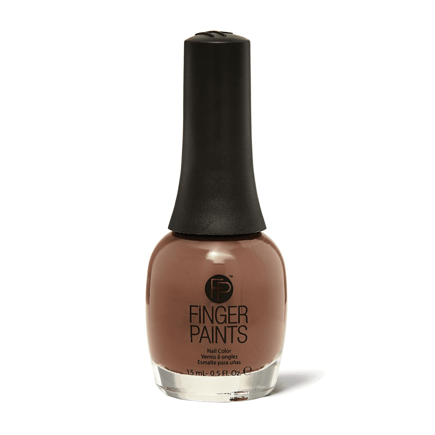 FingerPaints Draw A Crowd Nail Color, Brown Nail Polish, .5 Oz ...