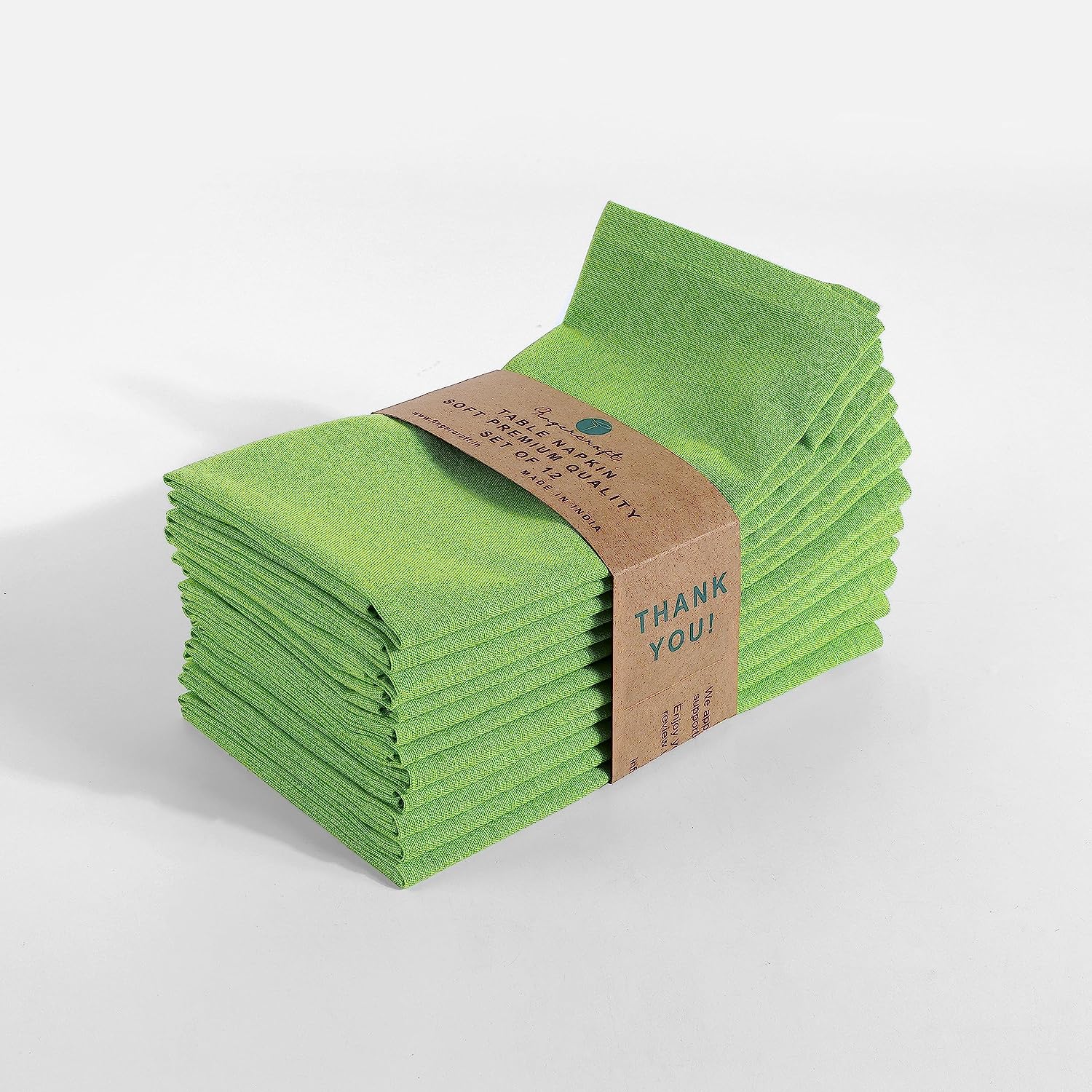 Ashton & Willow Olive Green Farmhouse Tabletop Kitchen Harmony Cotton ...