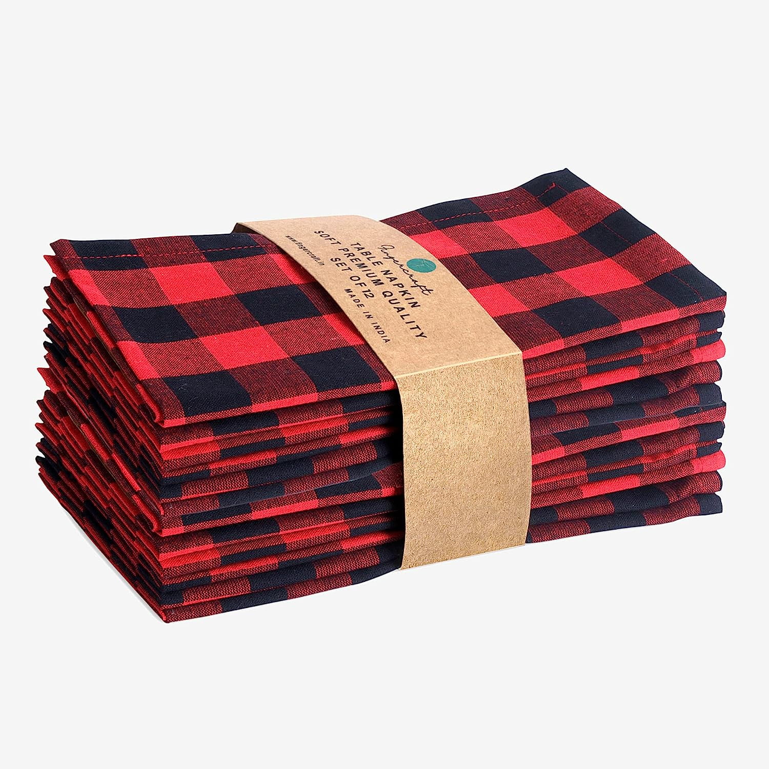 Fingercraft Dinner Cloth Napkins, Everyday Use, Soft and Well Absorbent ...