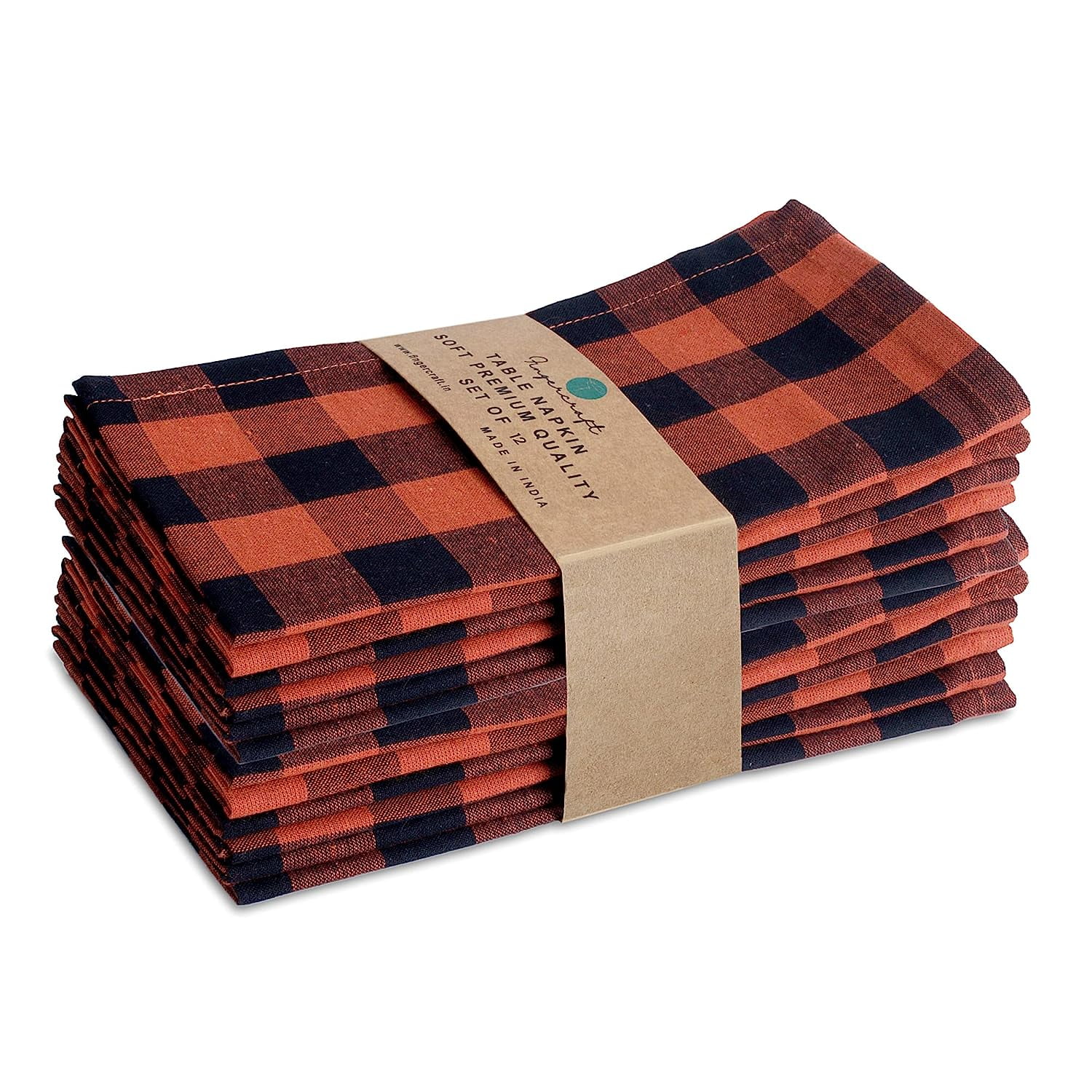 Fingercraft Dinner Cloth Napkins, Everyday Use, Soft and Well Absorbent ...