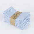 Fingercraft Dinner Napkins, 100% Cotton Dual Color Twill Chambray ...