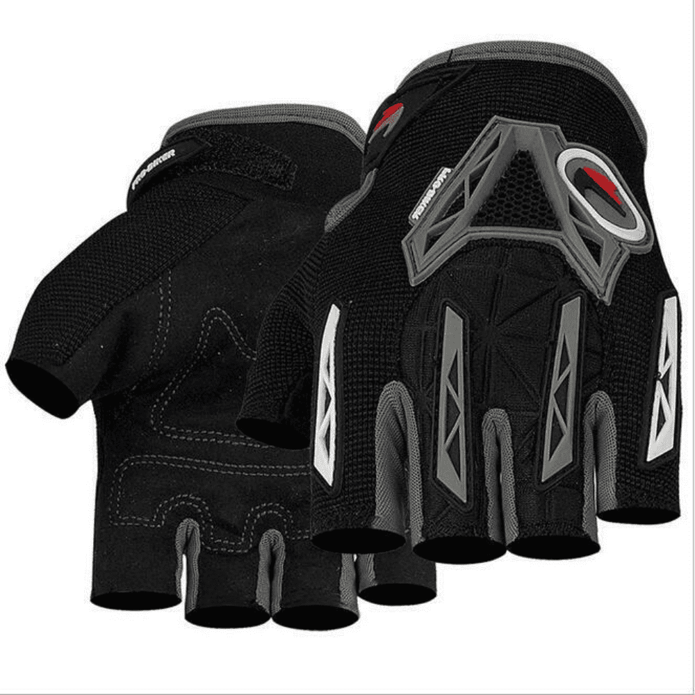 Fingerless Workout Gloves Sports Cycling Bike Gloves Half Finger ...
