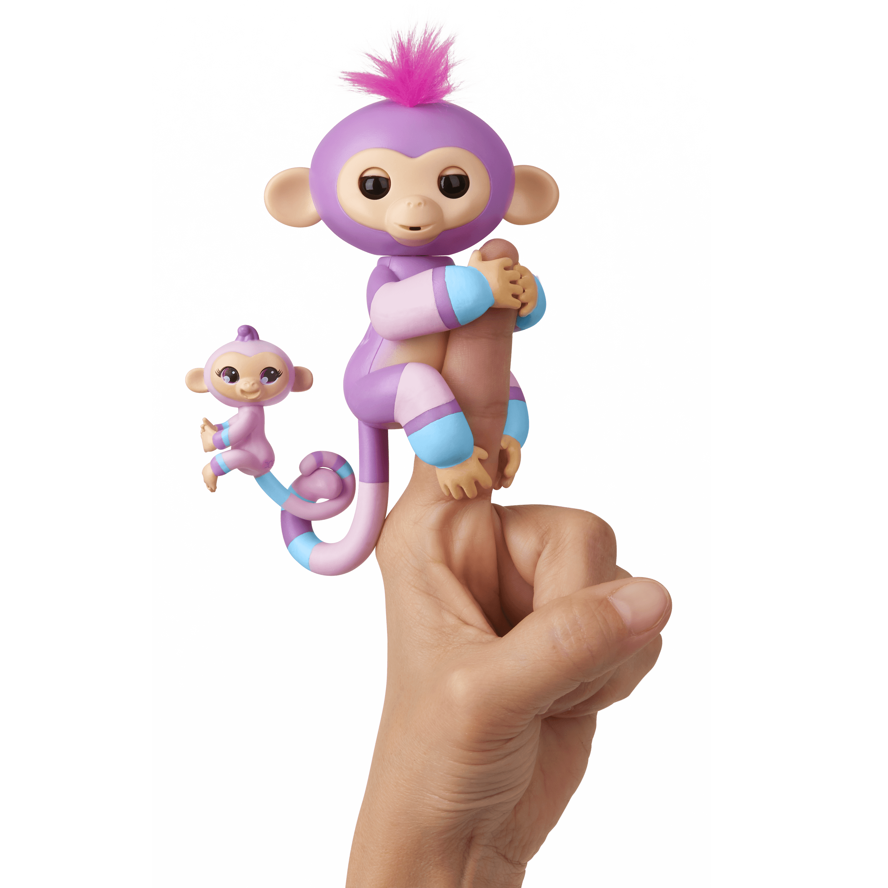 Fingerlings Baby Monkey & Mini BFFs Violet & Hope Interactive ...