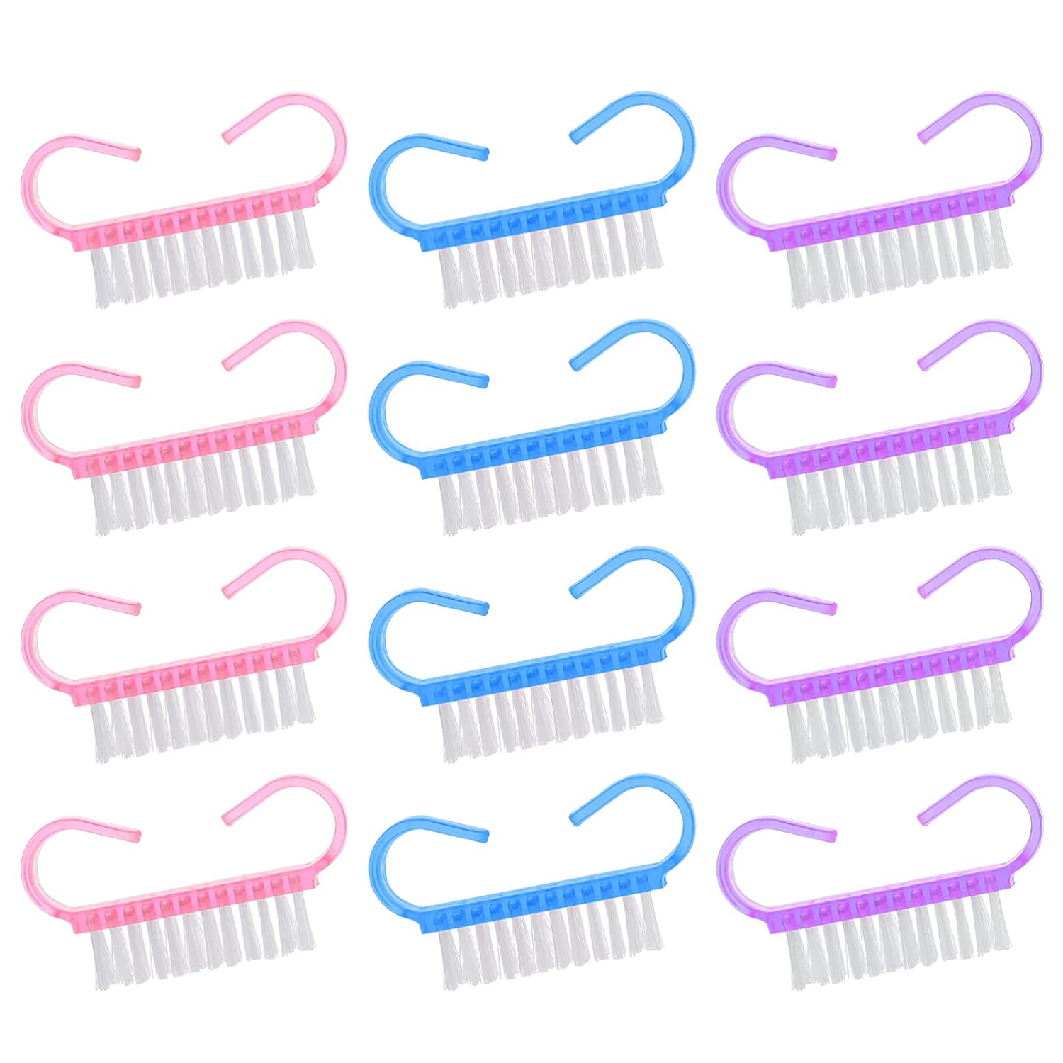Fingernail Scrub Brush 30Pcs Handle Grip Nail Brush Hand Fingernail ...