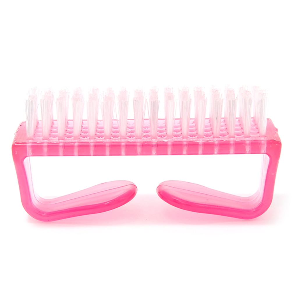 Fingernail Scrub Brush Dusting Pedicure Care Tool Nails Toes Scrubber ...
