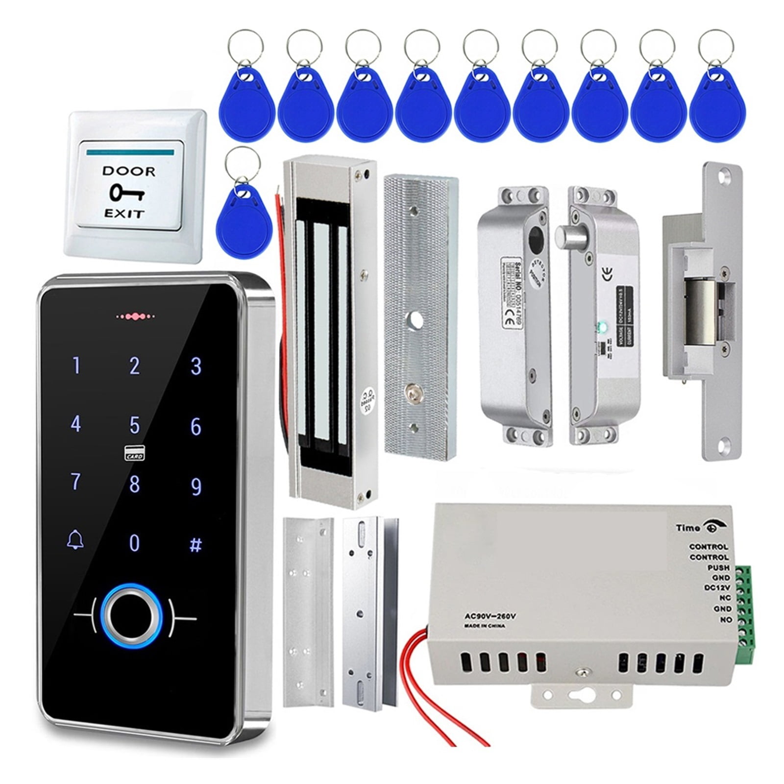 Fingerprint Access Control System Door Lock, IP68 Fully Waterproof ...