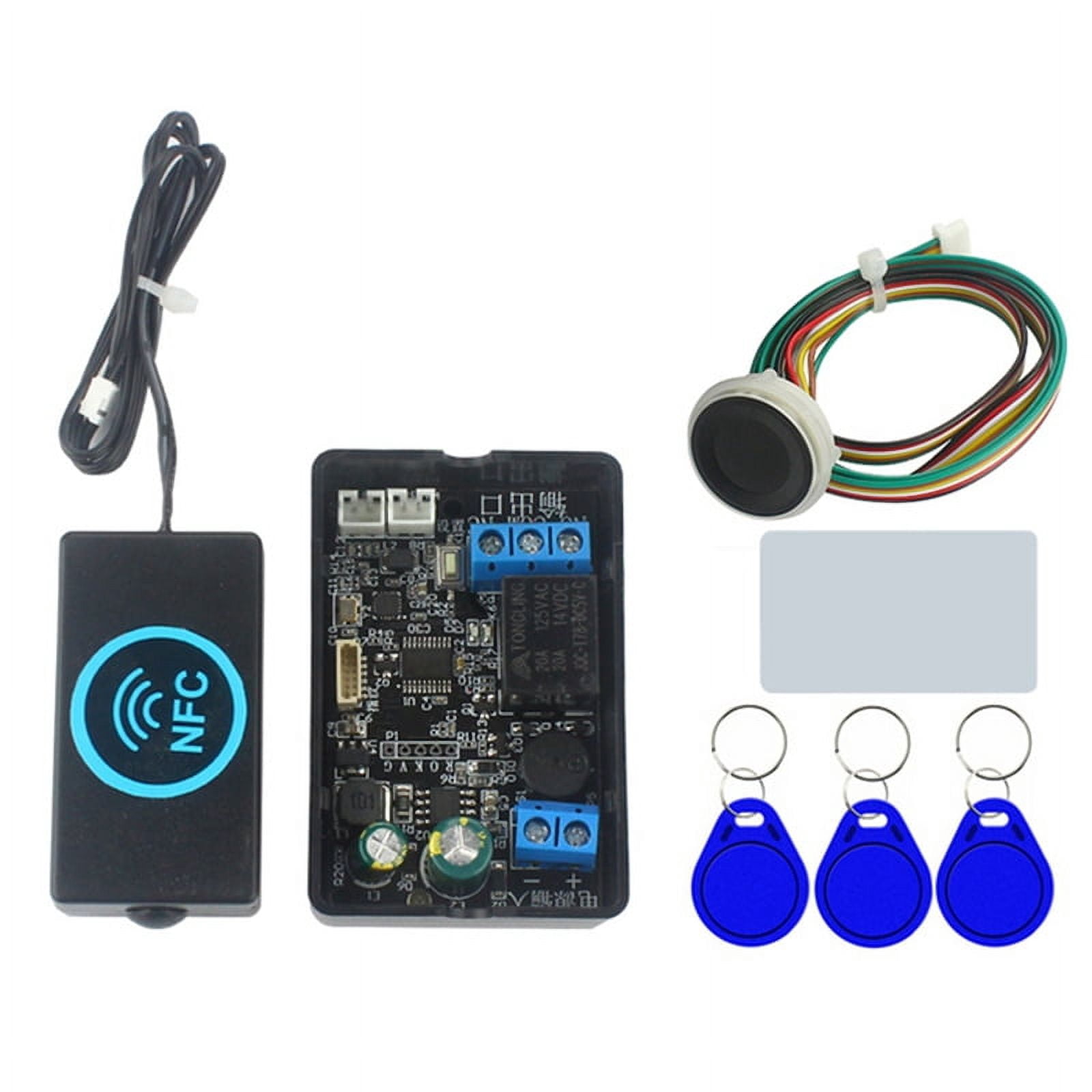 Fingerprint Access Controller NFC Electric Lock Control Relay Module IC ...