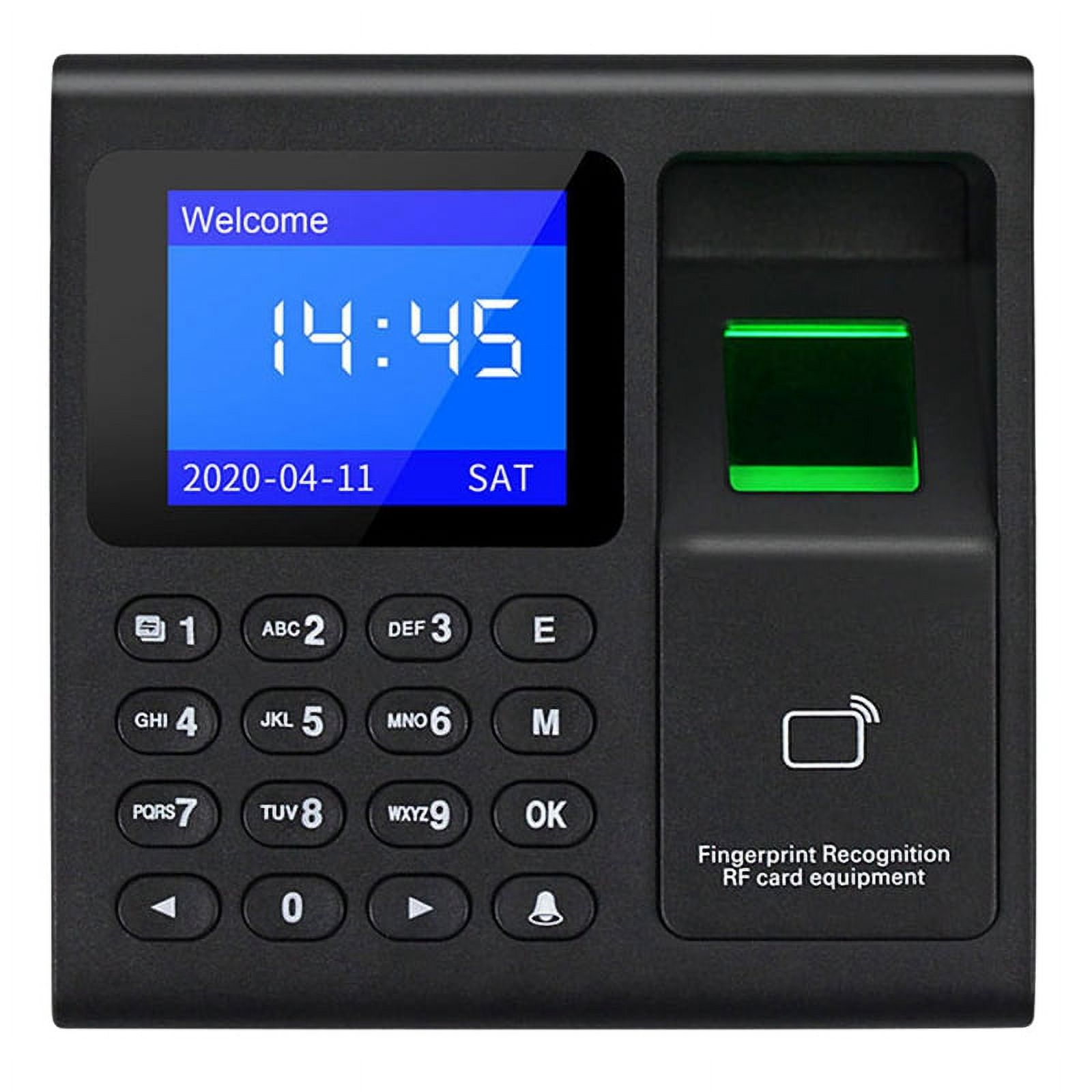 Fingerprint Attendance Machine 1000 Capacity Access Control Electric ...