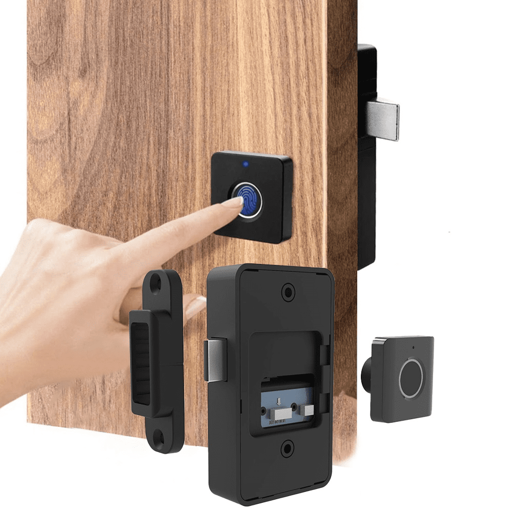 Fingerprint Cabinet Lock, Smart Biometric Cabinet Lock, Keyless Hidden ...