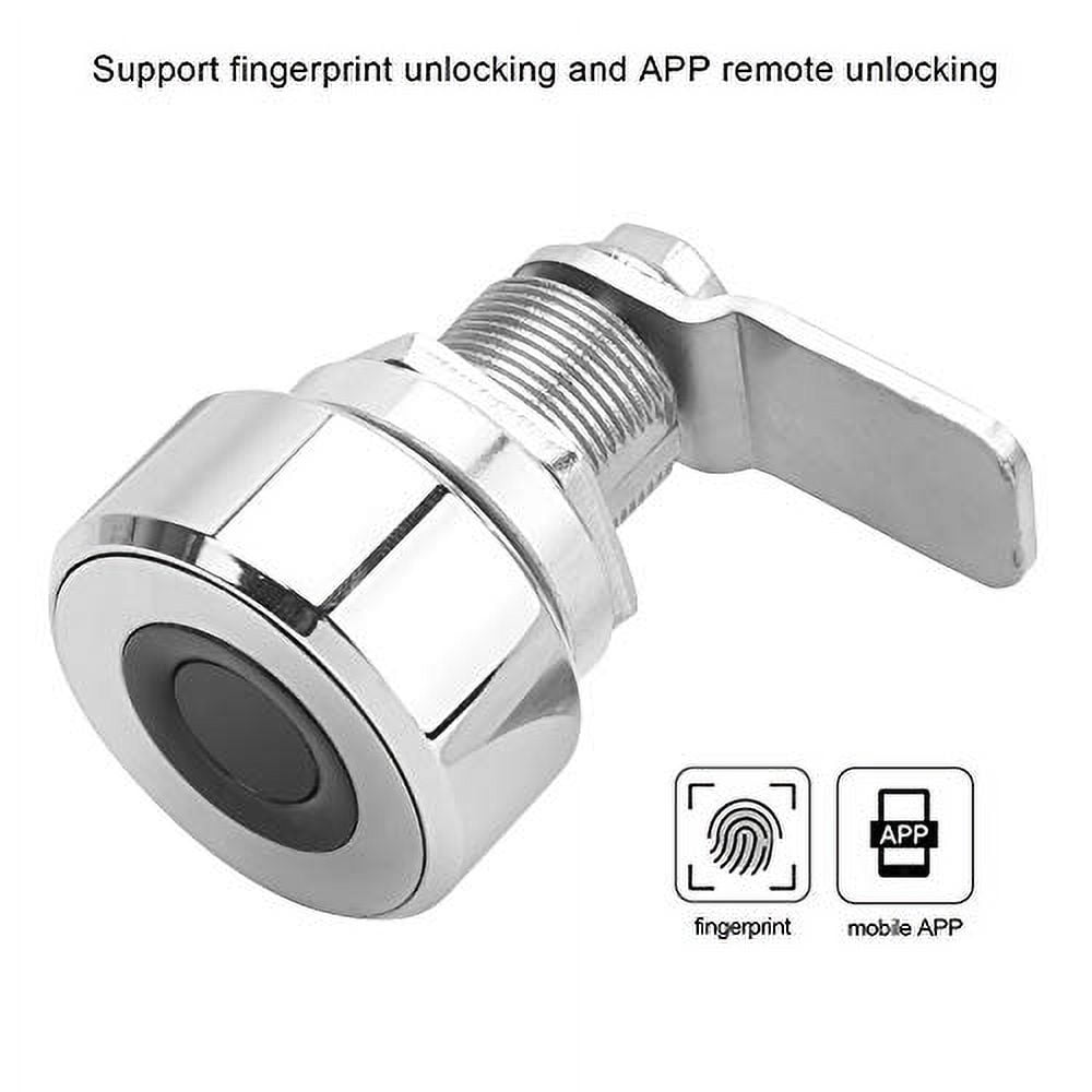 Fingerprint Door Lock, Combination Lock Battery-Operated Semiconductor Drawer, Biometric ...