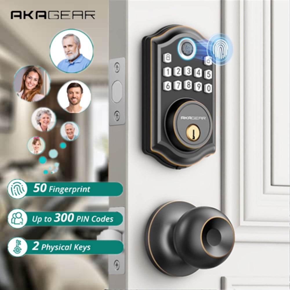 Sliding Door Lock Keyless Entry Door Lock - TEEHO Electronic Keypad ...