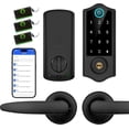 Fingerprint Door Lock, Keyless Entry Deadbolt, Full App Control ...