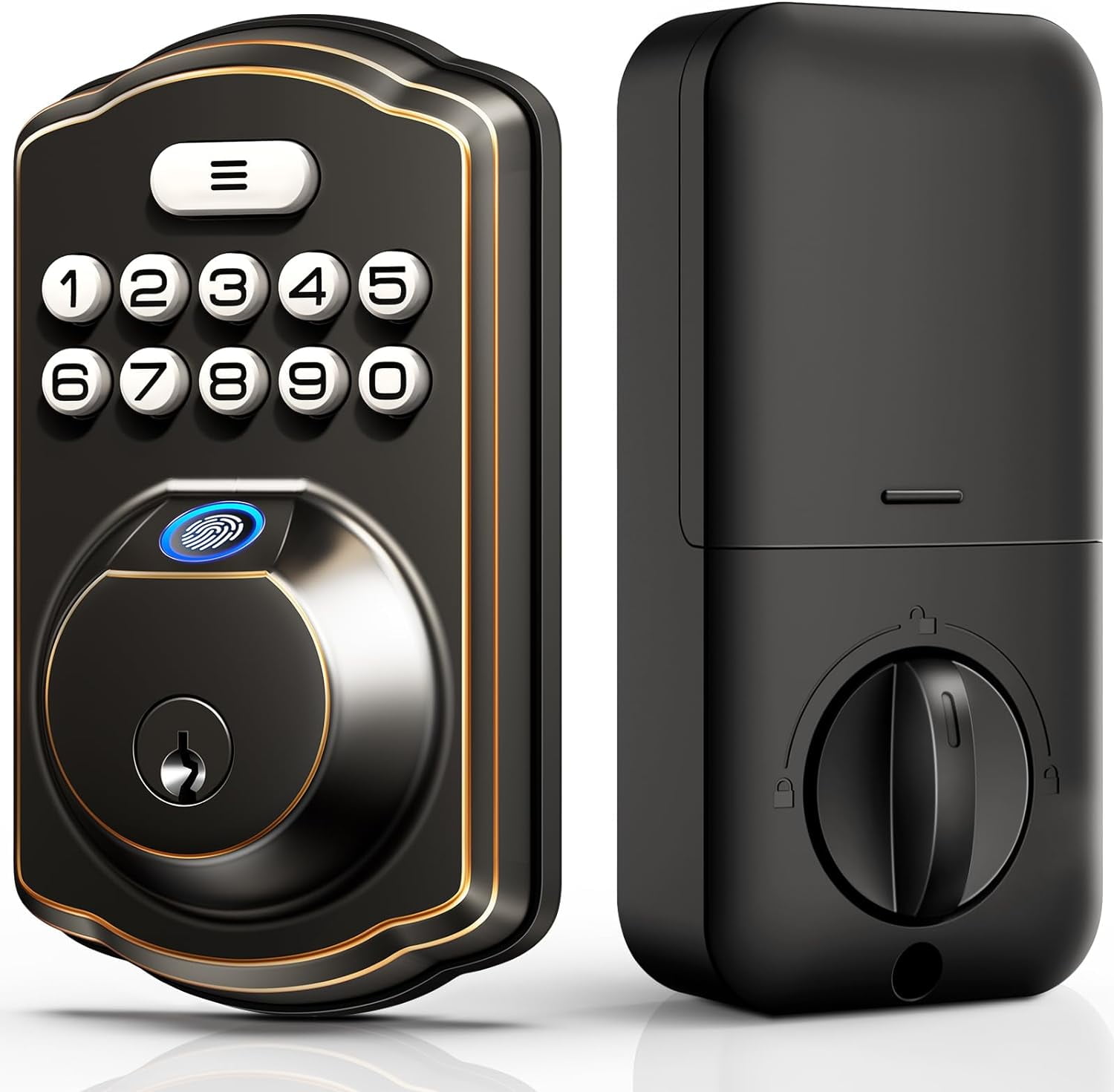 Fingerprint Door Lock, Keyless Entry Door Lock, Electronic Keypad ...