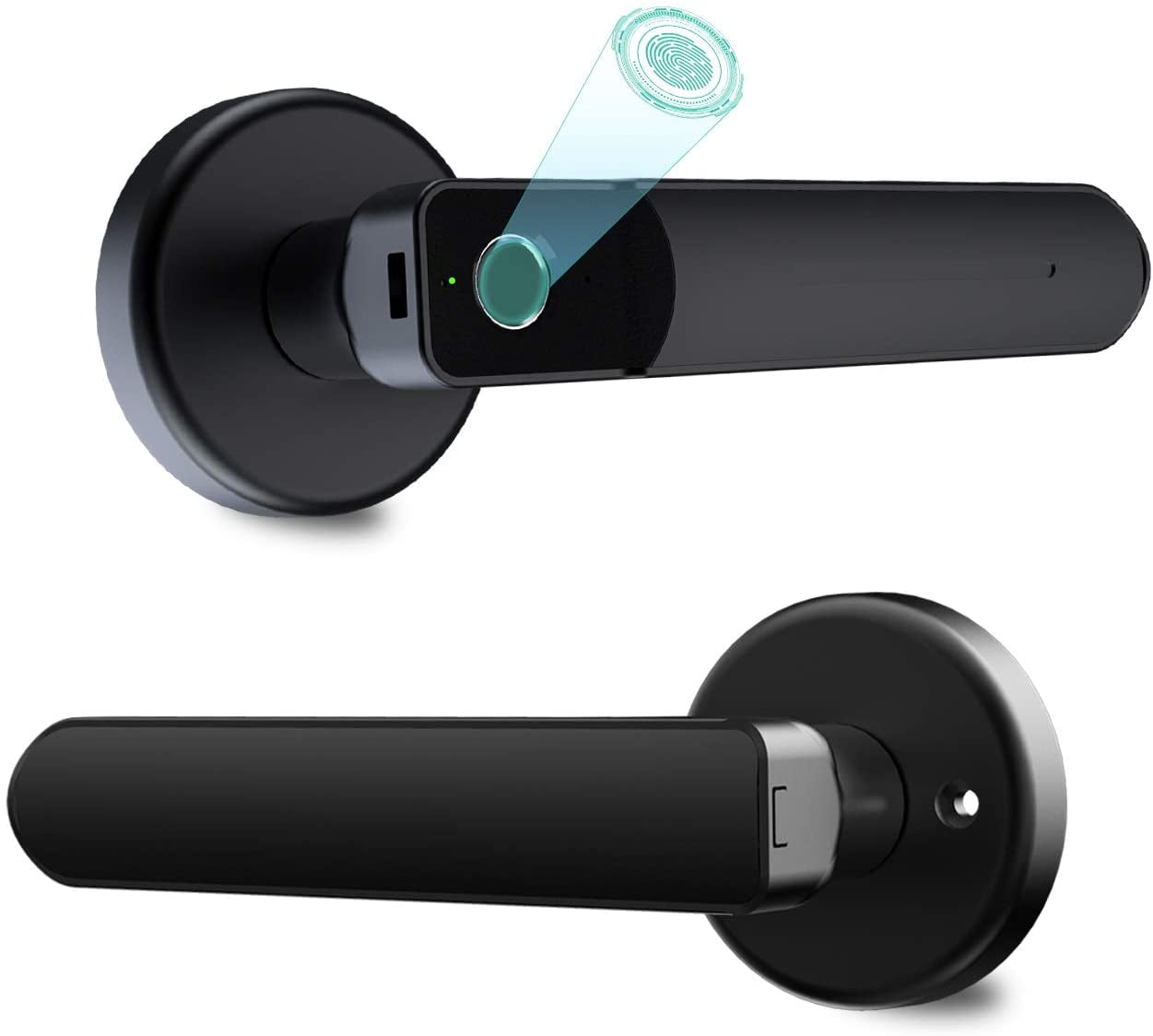 Fingerprint Door Lock, SMONET Electronic Biometric Smart Deadbolt ...
