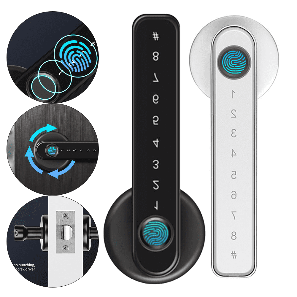 Fingerprint Door Lock- Smart Door knob,biometric Door Lock，with ...