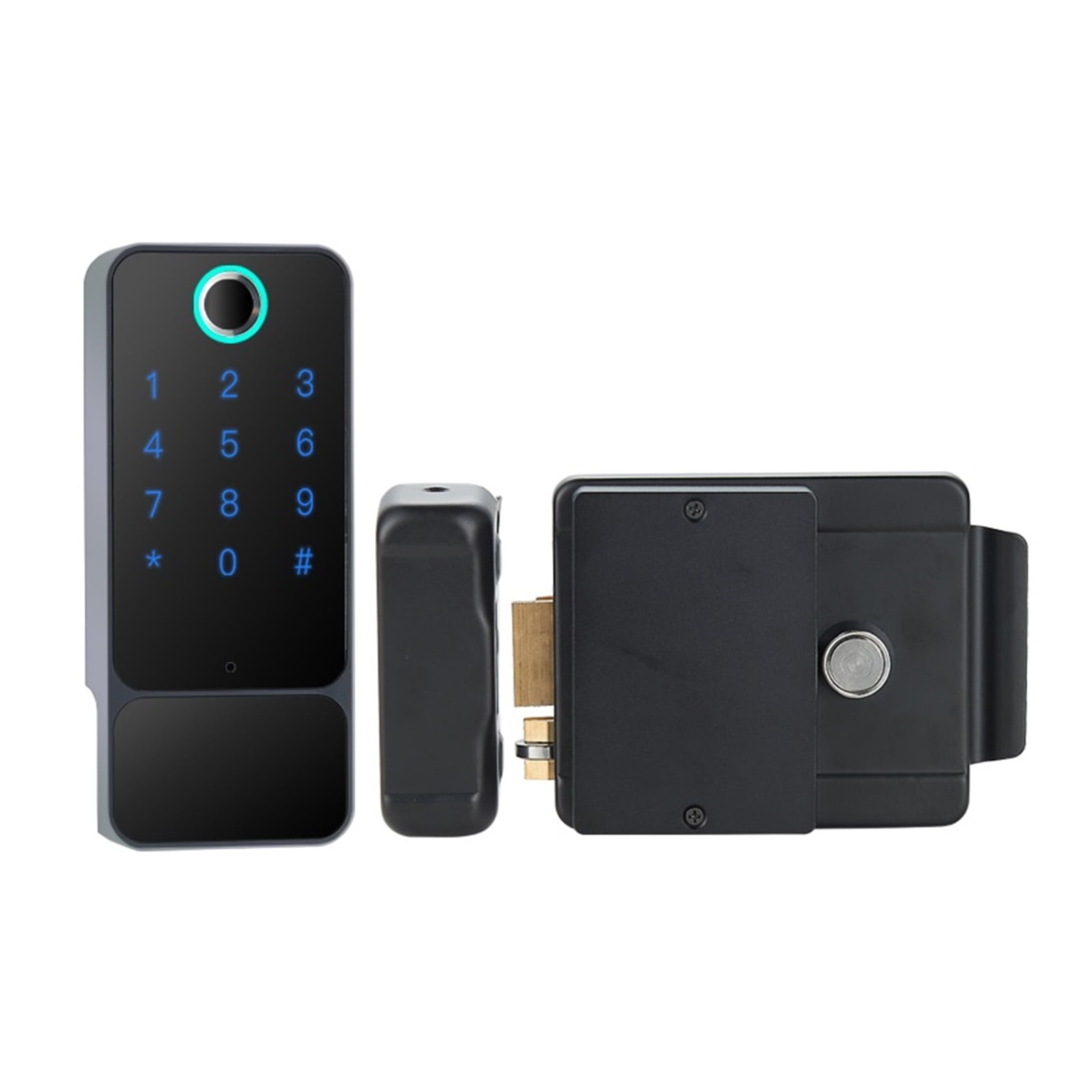 Fingerprint DoorLock Waterproof Outdoor Gate Bluetooth Lock Wifi ...