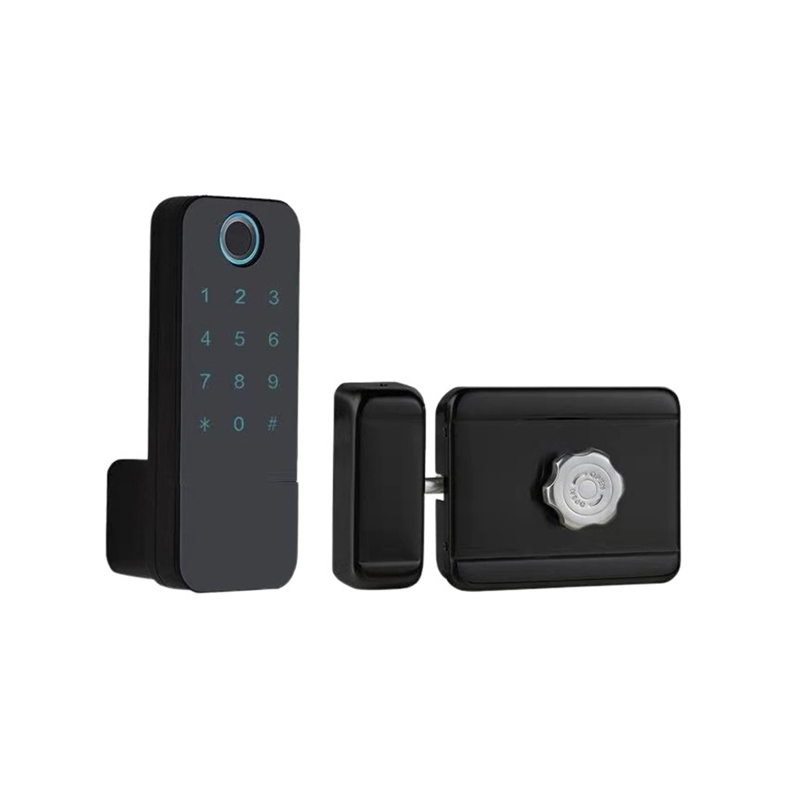 Fingerprint DoorLock Waterproof Outdoor Gate Bluetooth Lock Wifi ...