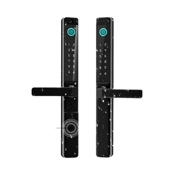 Fingerprint Double Two Side Waterproof Outdoor Smart Door Lock SUS ...