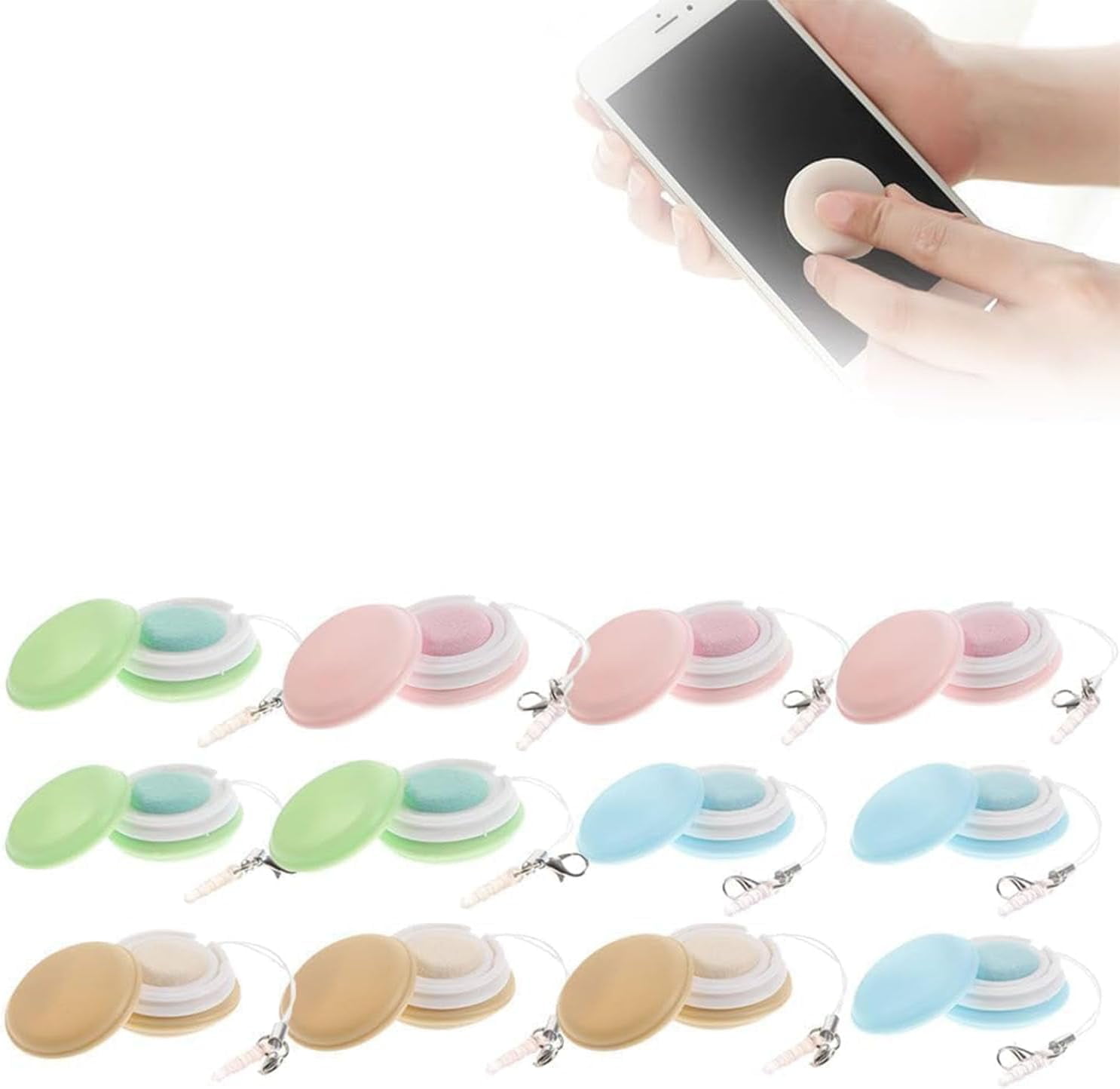 Fingerprint Eraser for Screens, Macaron Phone Screen Cleaner, Phone ...