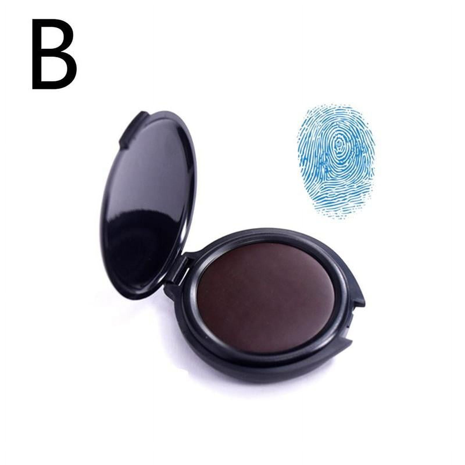 Fingerprint Ink Pad for Notary, Identification, and Law Enforcement ...