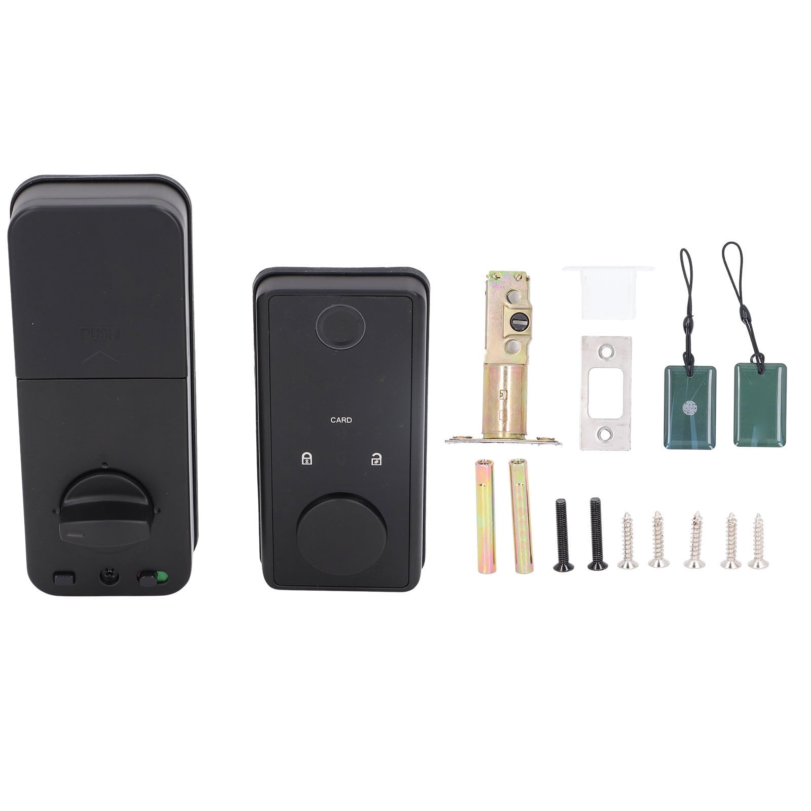 Fingerprint Lock Aluminium Alloy Password Card for Tuya Smart Key ...