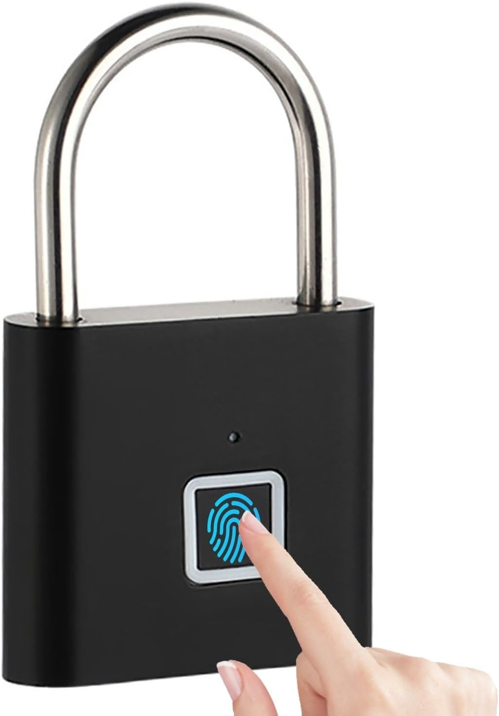 Fingerprint Lock - Biometric Gate Locks, Smart Padlock,Up to 20 ...