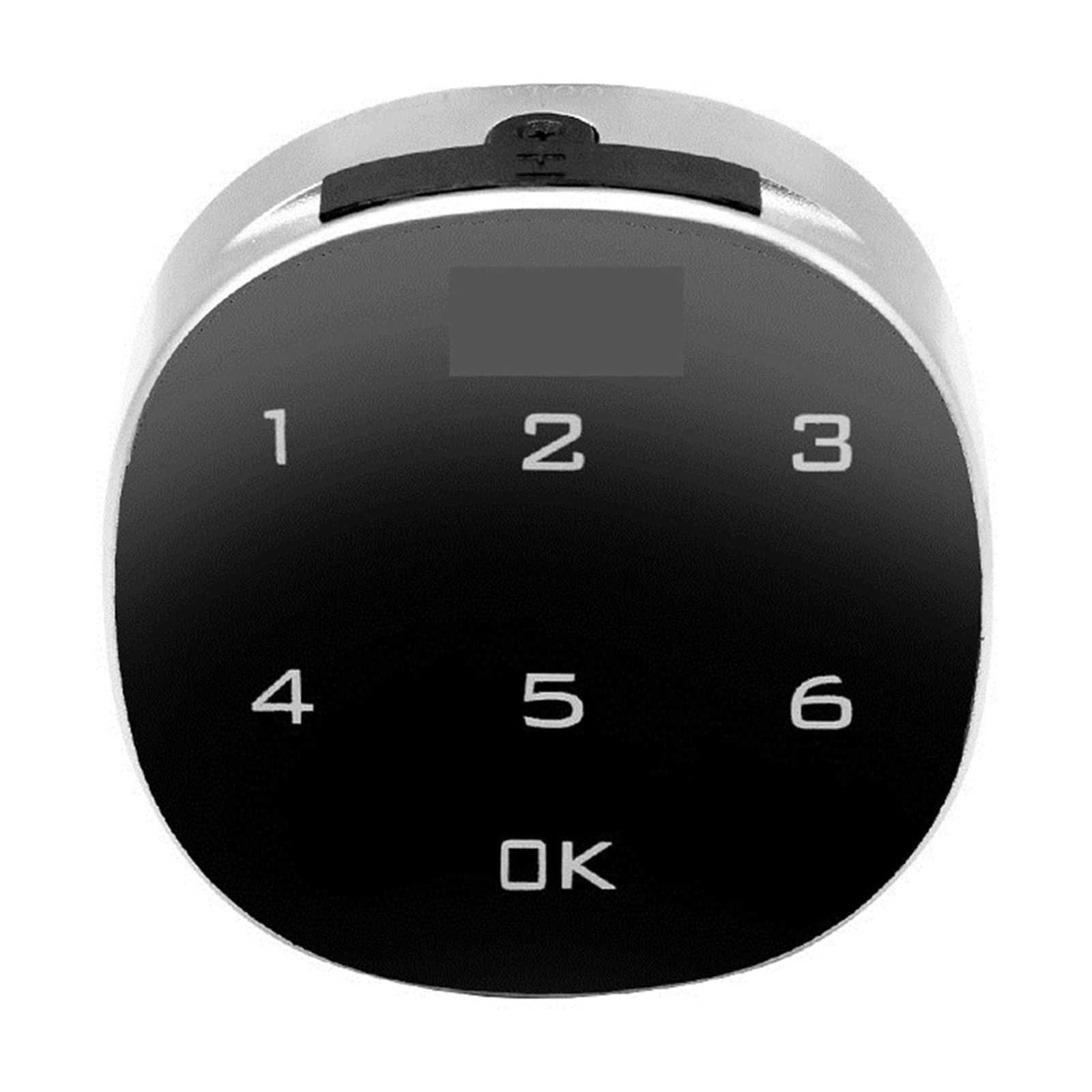 Fingerprint Lock Touch Screen Digital Security Lock Wood Cabinet Keypad ...