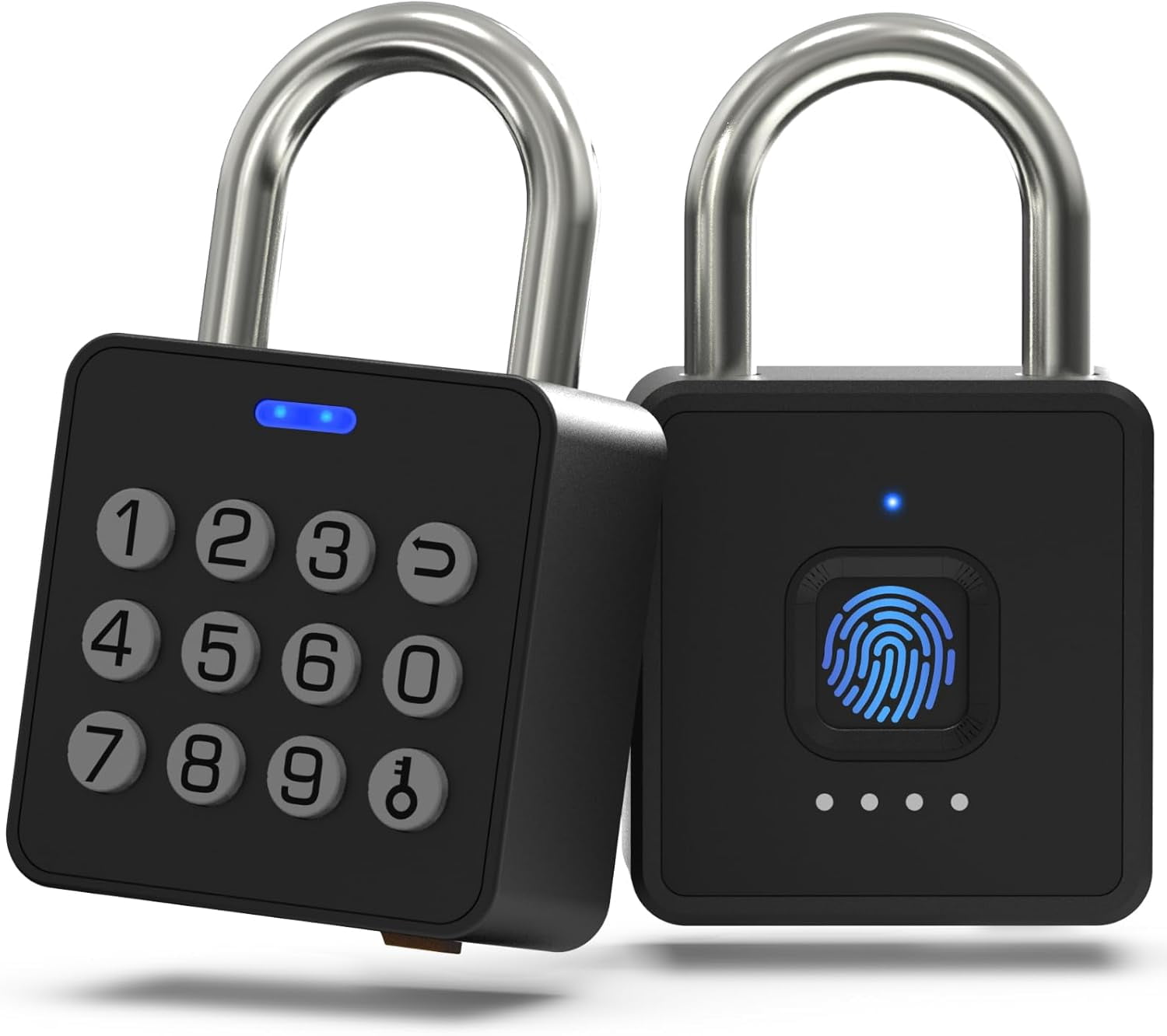 Fingerprint Padlock with Code, Combination Lock for Locker with ...