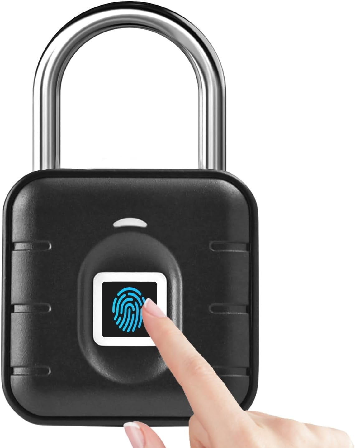 Fingerprint Padlock, Locker Lock, Fingerprint Lock Gate Locks, Portable ...