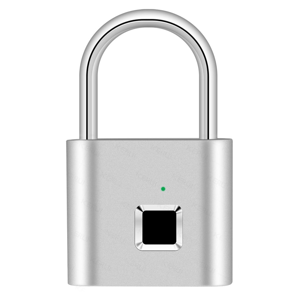 Fingerprint Padlock Ultra Light One Touch Open Fingerprint Lock with ...