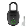 Prezlock Fingerprint Padlock with Key Backup, Metal Alloy 51mm Body ...