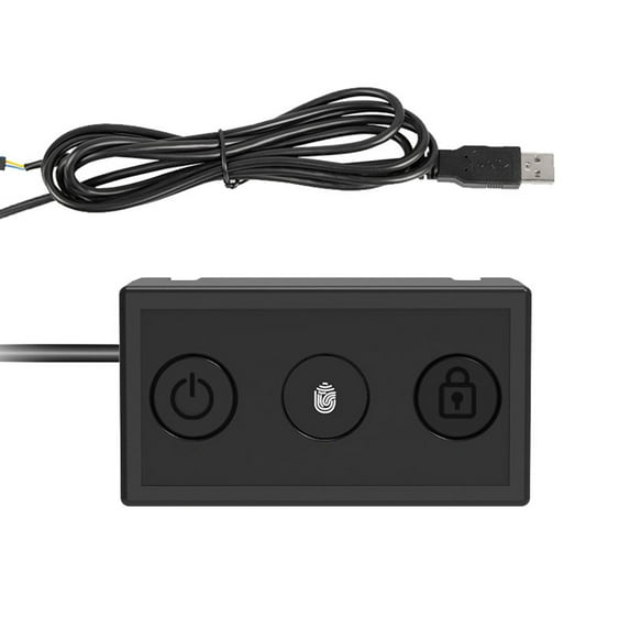 Fingerprint Power Button Desktop Power Button External Lock Screen ...