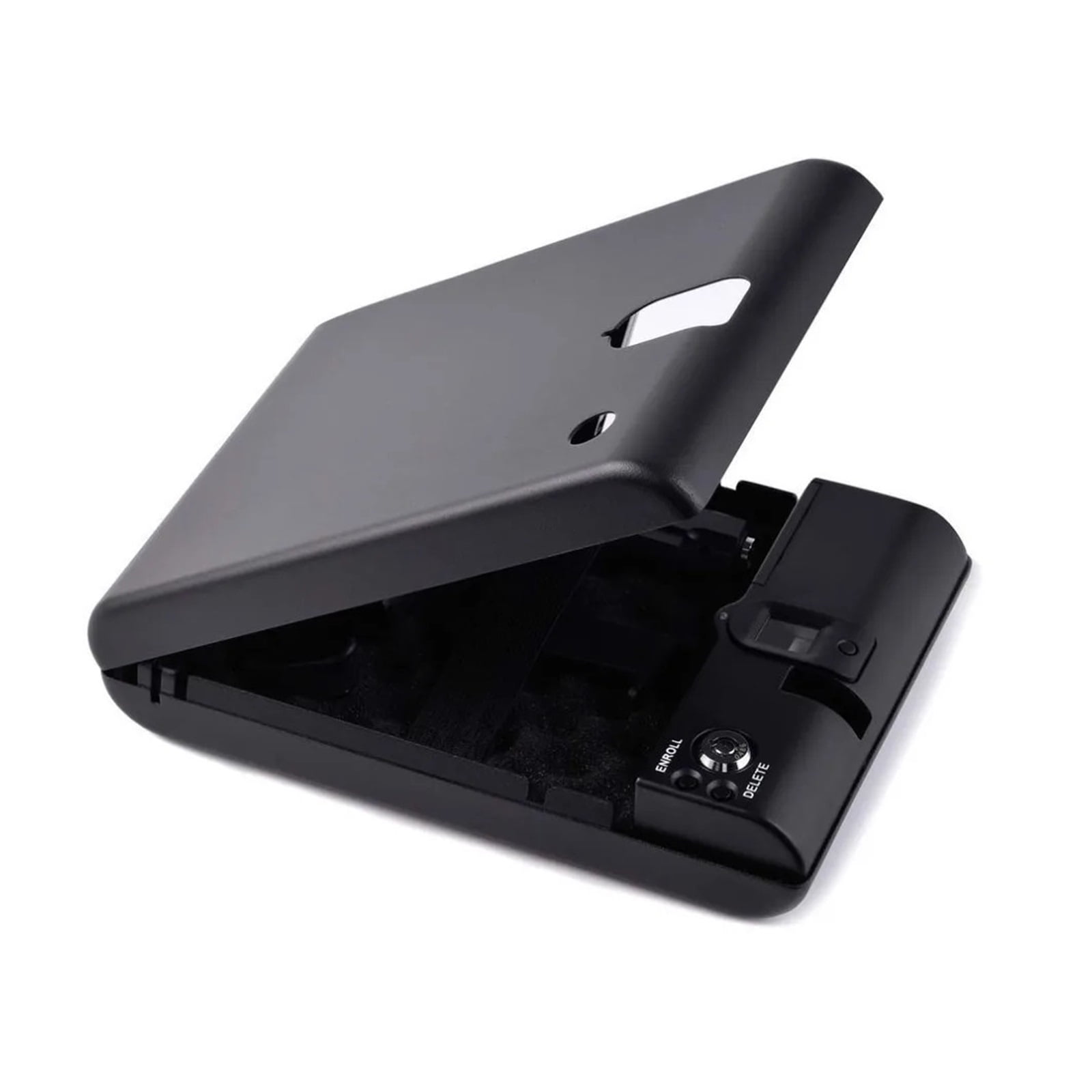Fingerprint Safe Box , Mini Solid Steel Security , Key Valuables ...