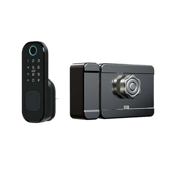 Fingerprint Smart Door Lock Bluetooth Wireless Access Control Lock 13 ...