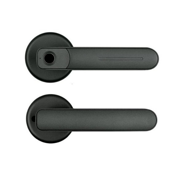 Fingerprint Smart Door Lock Handle USB Electron Emergency Unlock Office ...