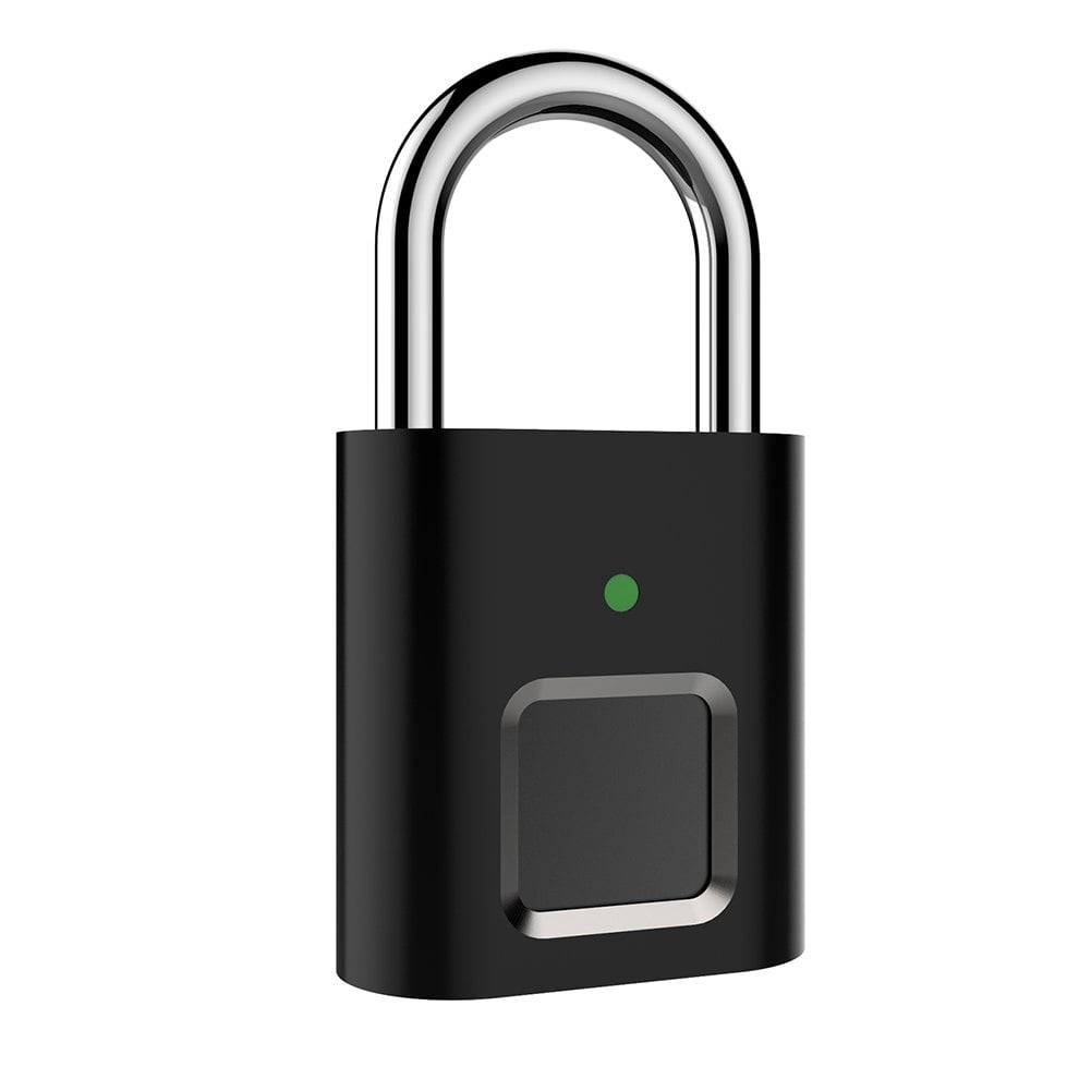Fingerprint Smart Lock 360° Recognition Luggage Portable for Locker ...