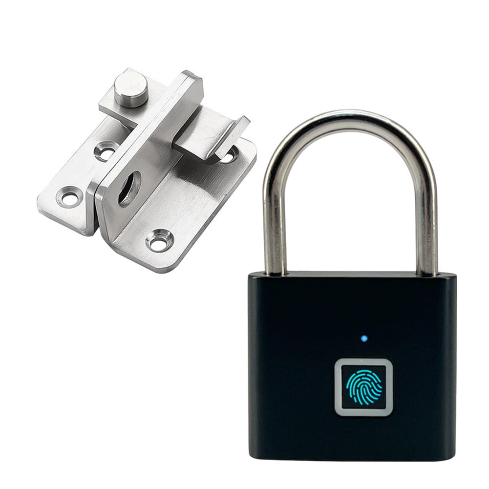 Fingerprint Smart Padlock Security Lockers With Stainless Steel Door ...