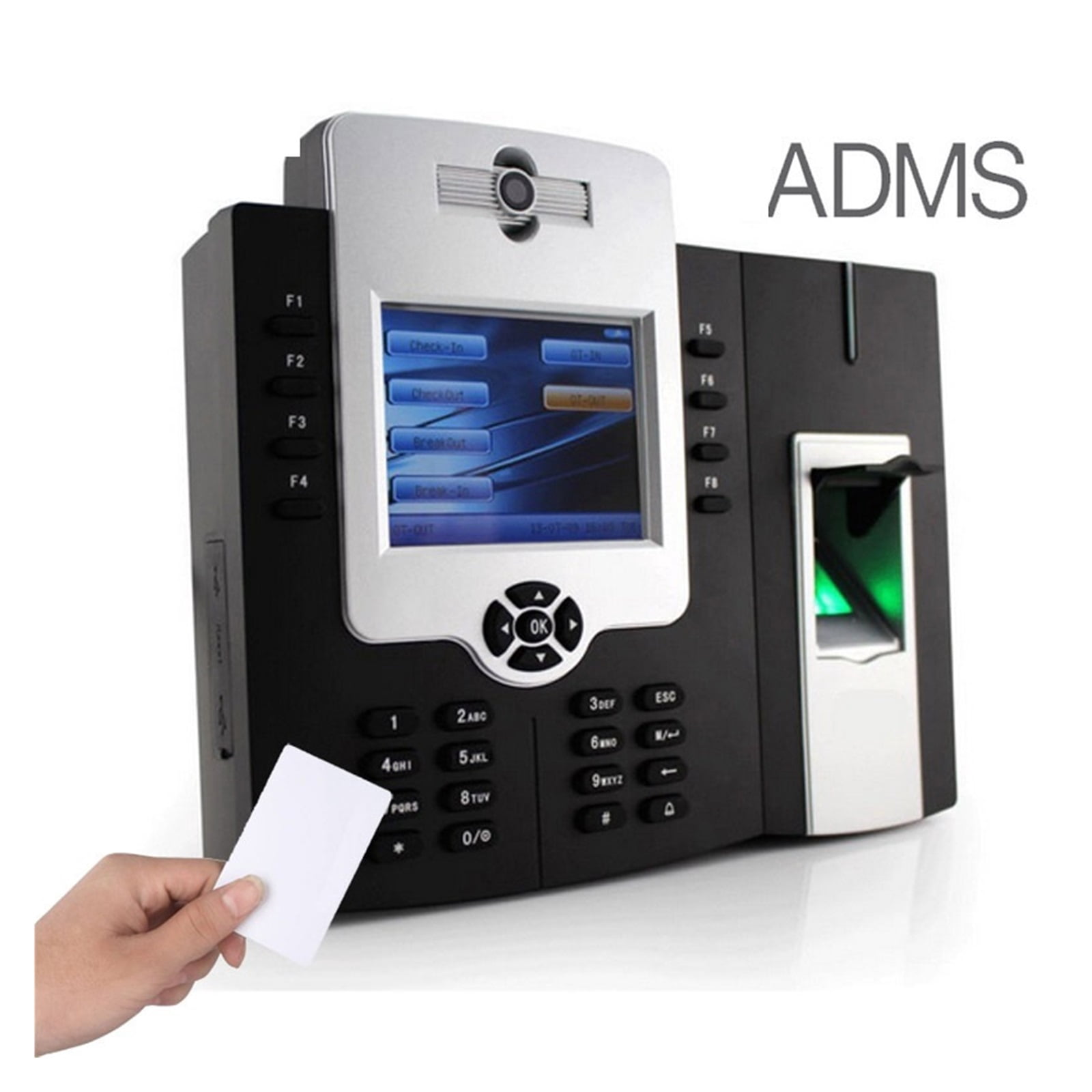 Fingerprint Time Attendance Clock Machine With Access Control Time ...