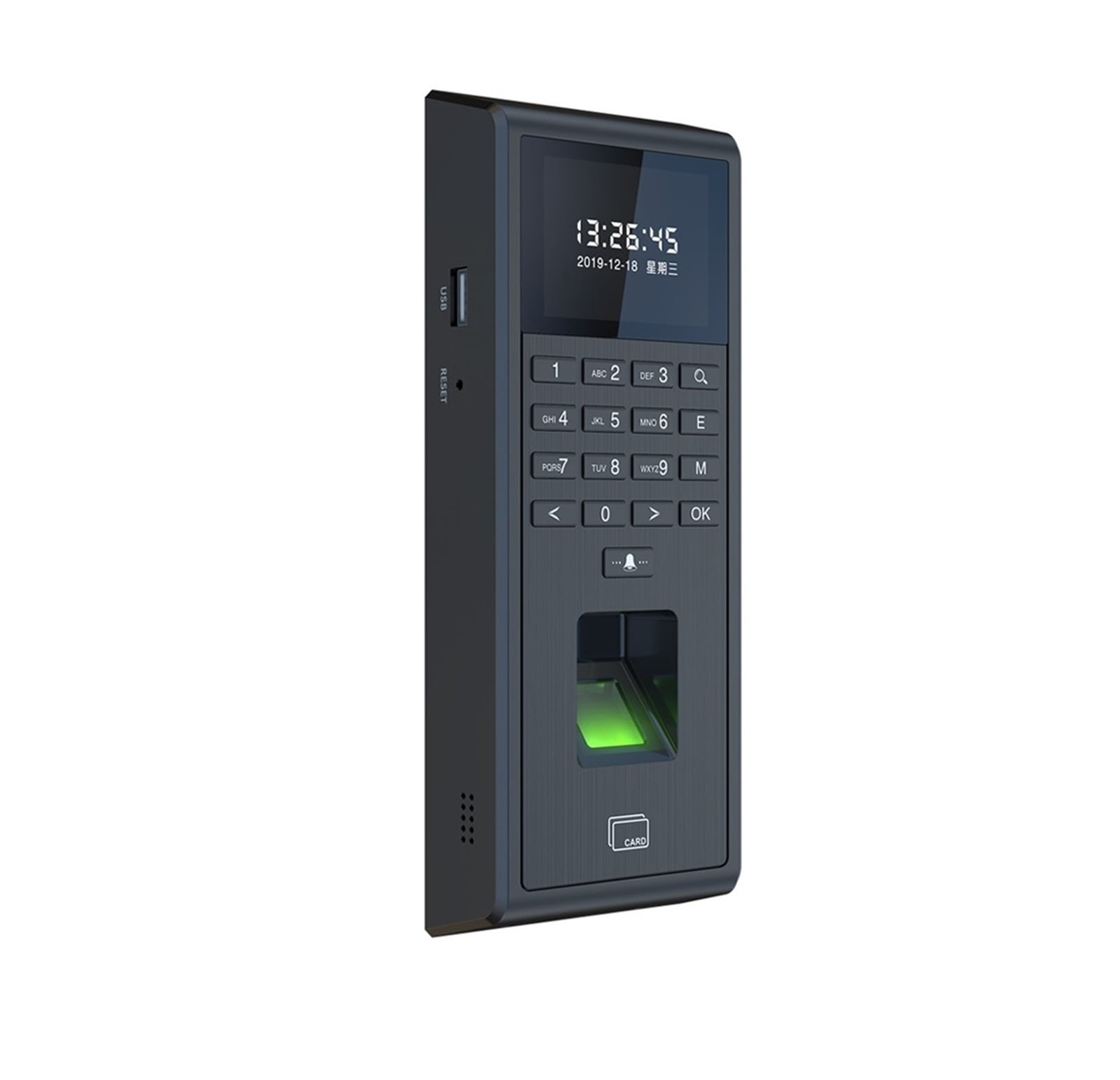 Fingerprint Time Attendance Machine 125KHZ for Smart Door Access ...