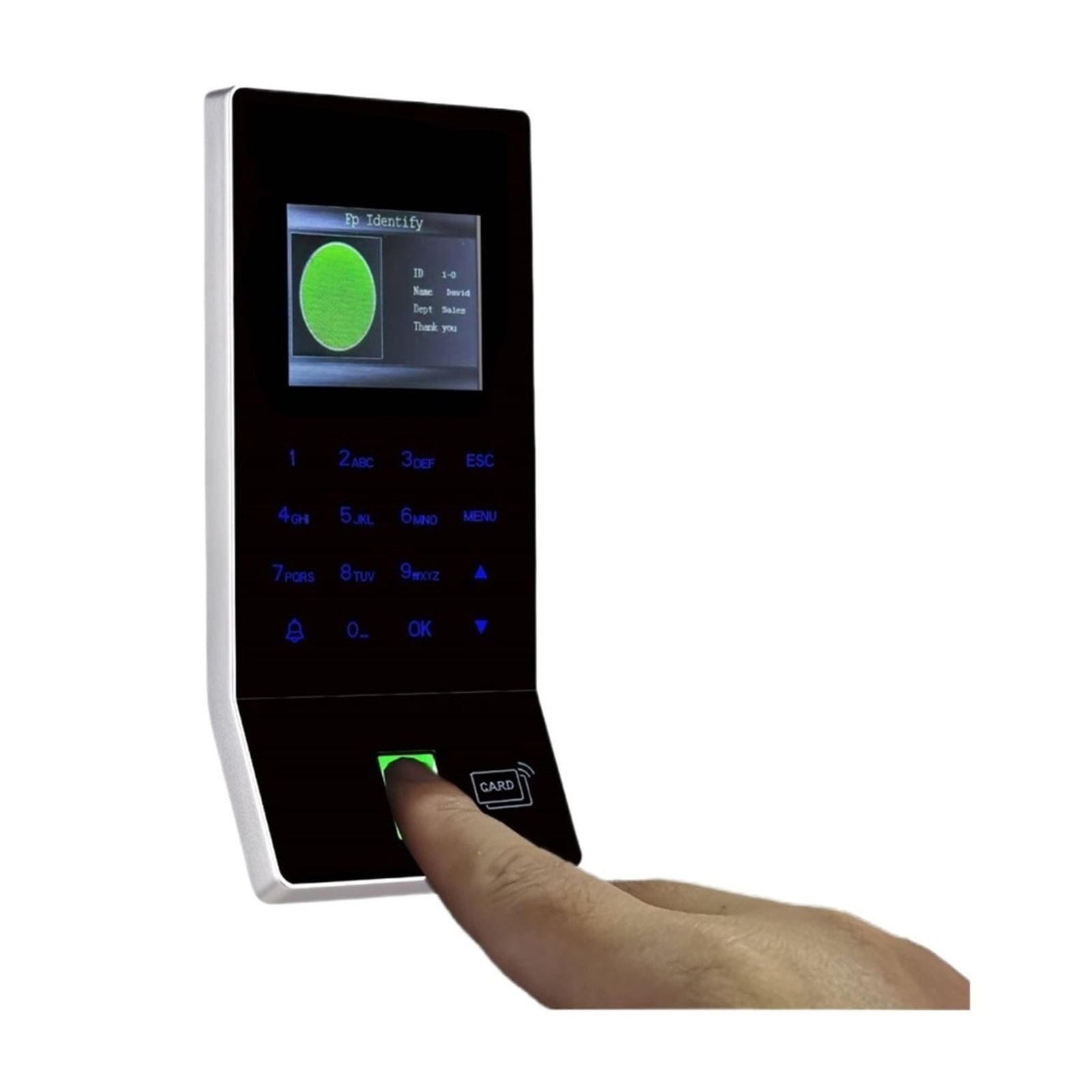 Fingerprint Time Attendance Recorders Employee Time Machine Finger and ...
