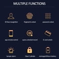 Fingerprint lock,Lock App Unlock Lock With Camera App Unlock 6 Door ...