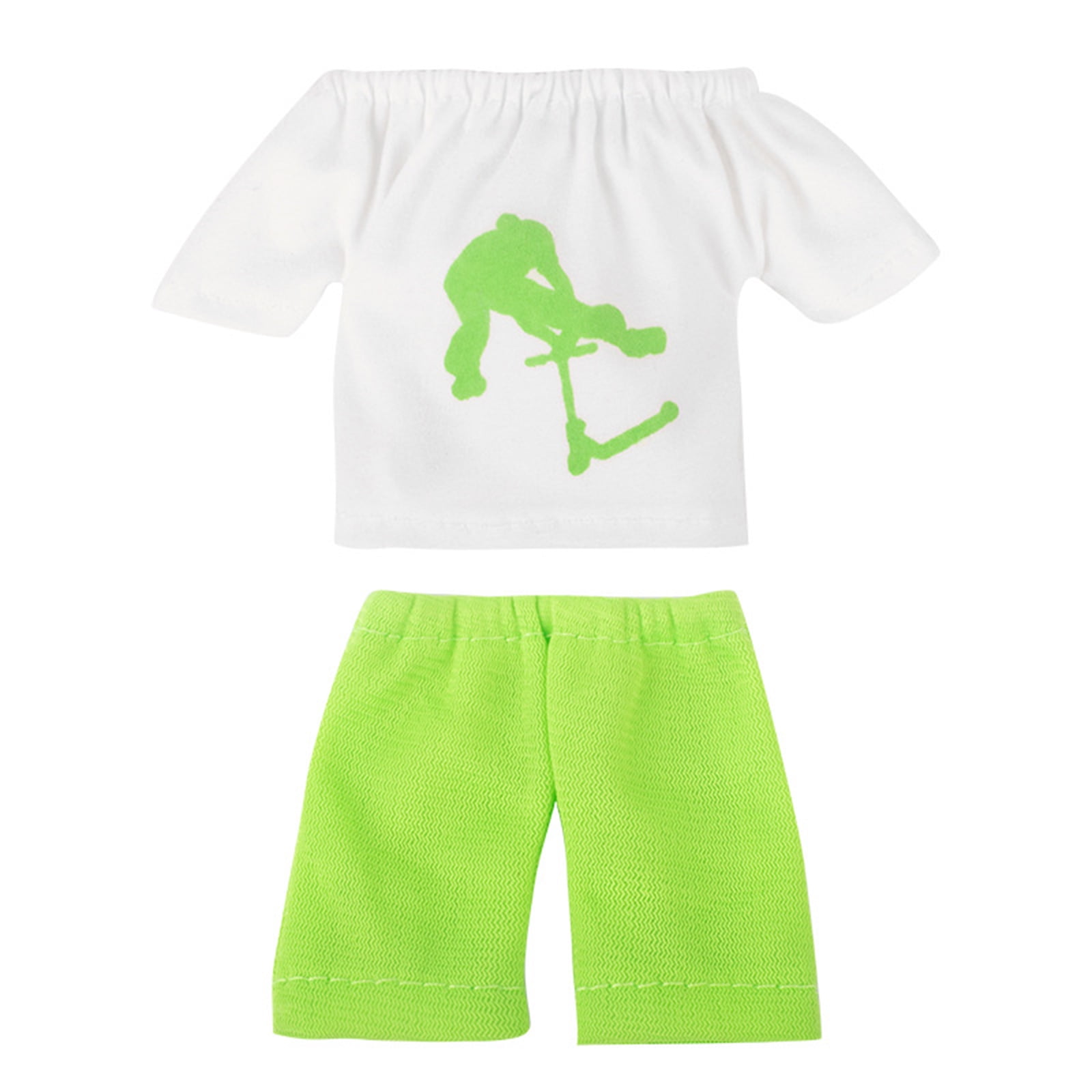 Fingertip Clothes Set Finger Pants T-shirt Scooter Skateboards Tools ...