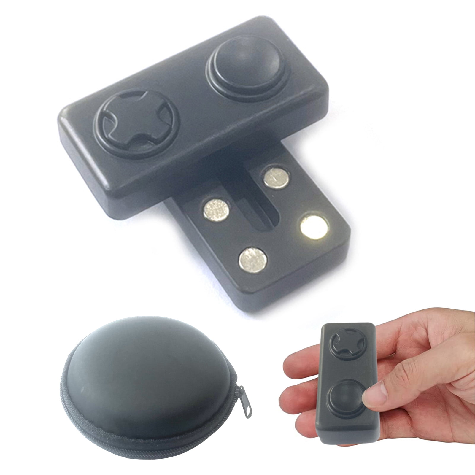 Fingertip Fidget Toy Portable Rotatable Magnetic Metal Coins Funny ...