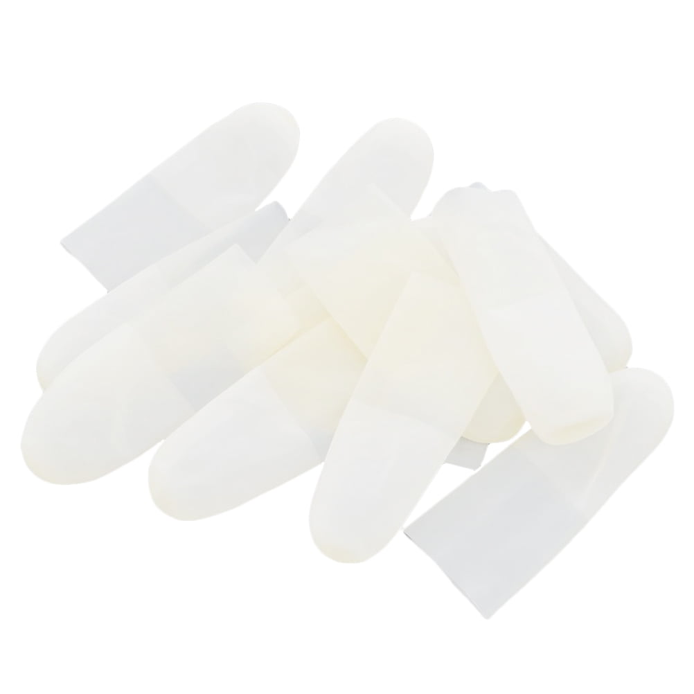 Fingertip Gloves Incision Sleeve Latex Cots Anti Machine Protector ...