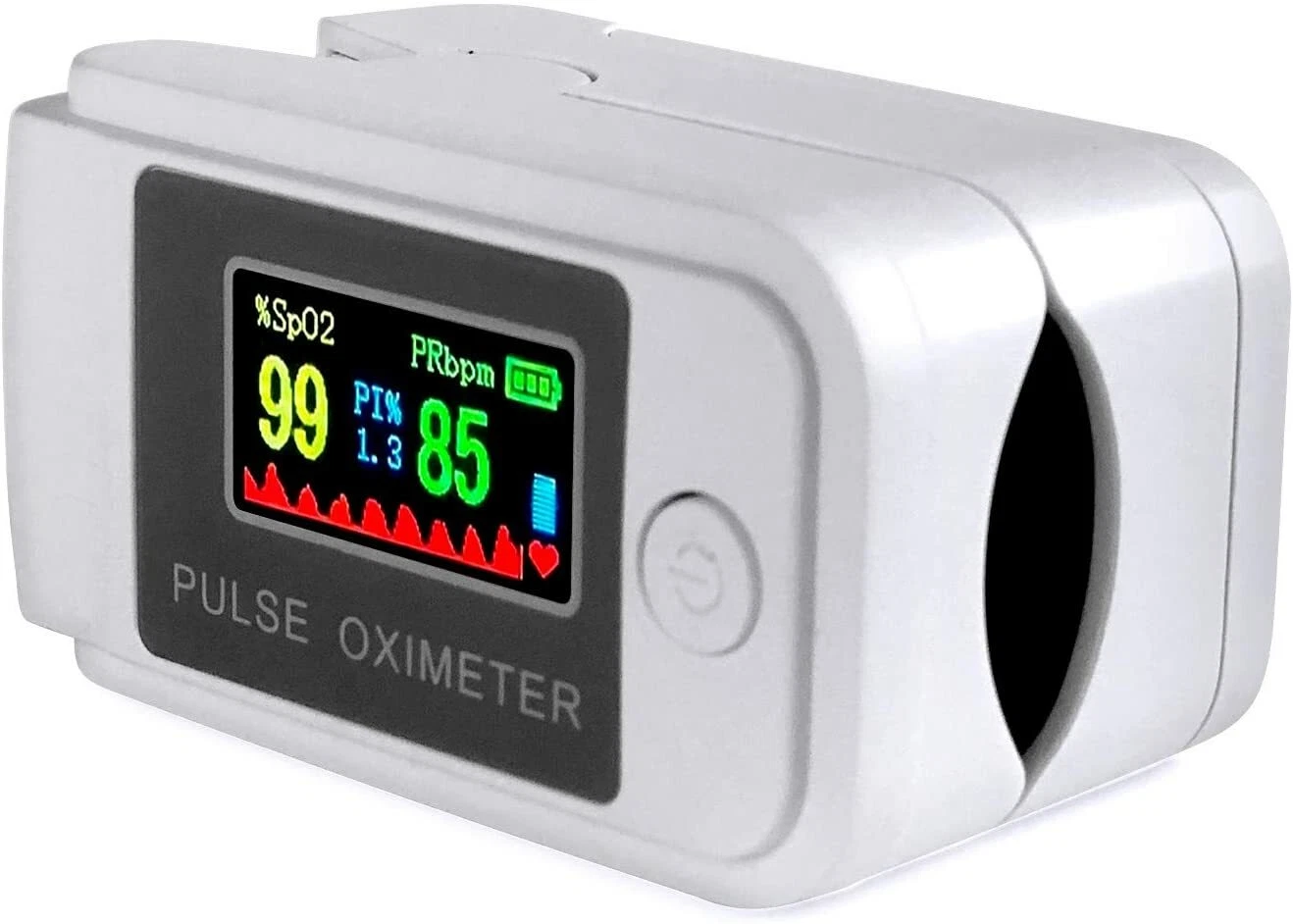 Fingertip Pulse Oximeter,Accurate Blood Oxygen Saturation Level (SpO2),Oxygen Meter Finger Pulse ...