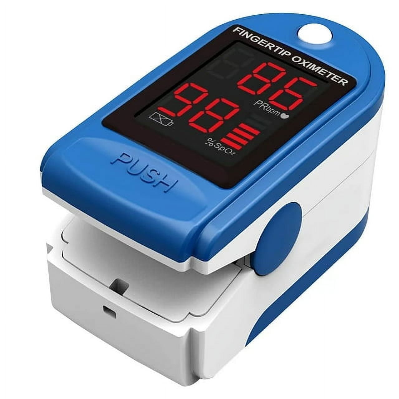 Fingertip Pulse Oximeter Blood Oxygen Saturation Monitor Finger Pulse ...
